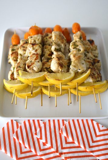 Summer Grilling Sensation: Lemony Oregano Fish Skewers