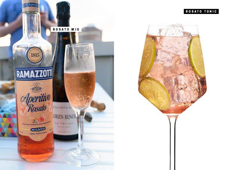Ramazzotti Aperitivo Rosato Cocktails: Aperitivo Gets a Little Sweeter